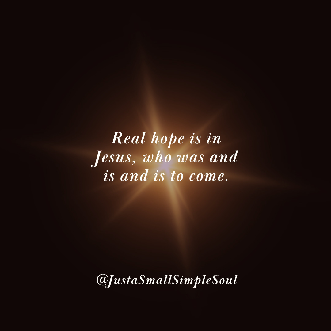 Hope. – Just a Small Simple Soul. . . In the Hands of a Loving ...