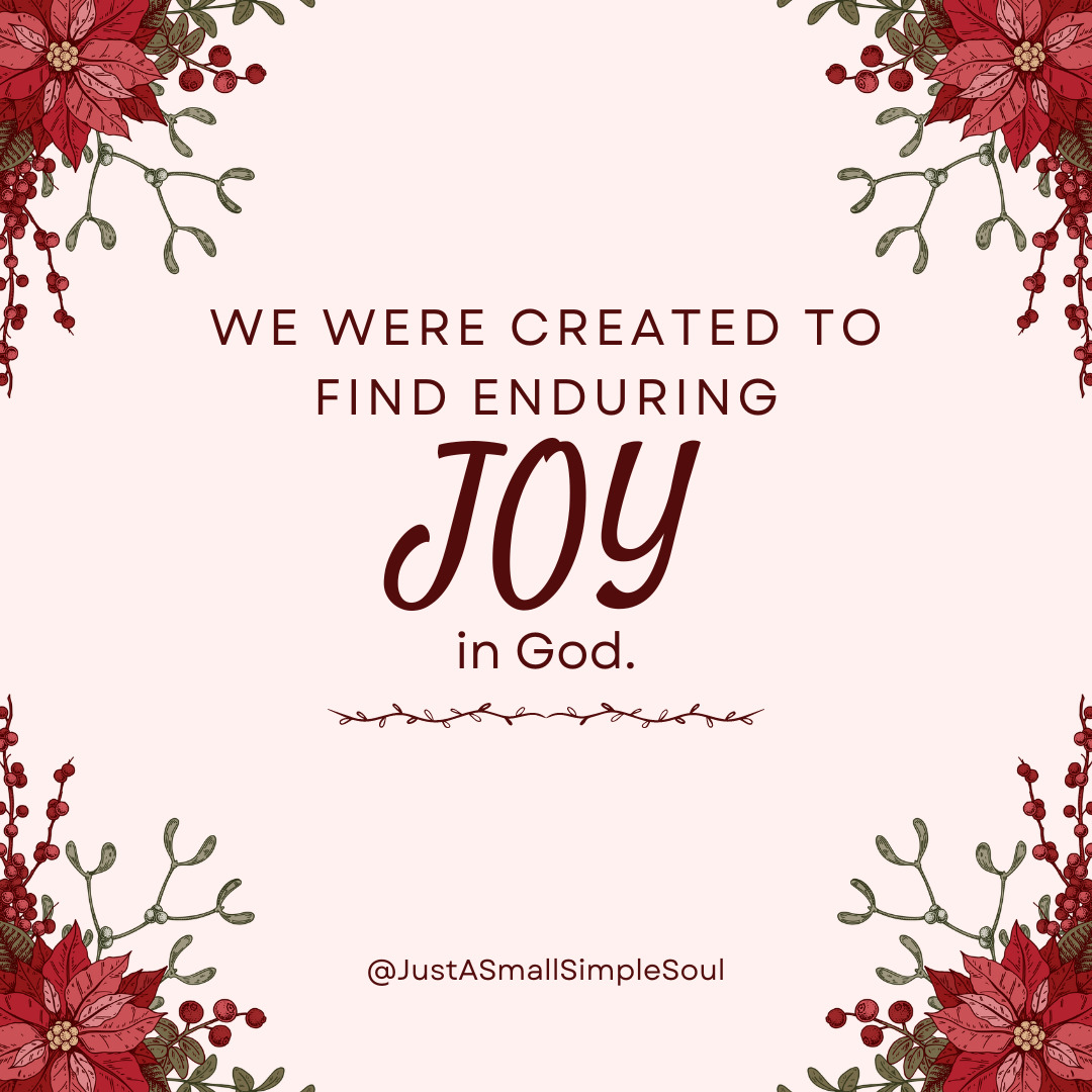 Joy. – Just a Small Simple Soul. . . In the Hands of a Loving ...
